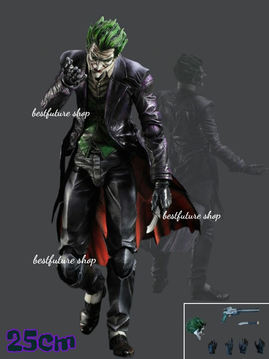 Шарнирная фигурка DC Удивительно Джокер / Batman: Arkham Origins (25см)