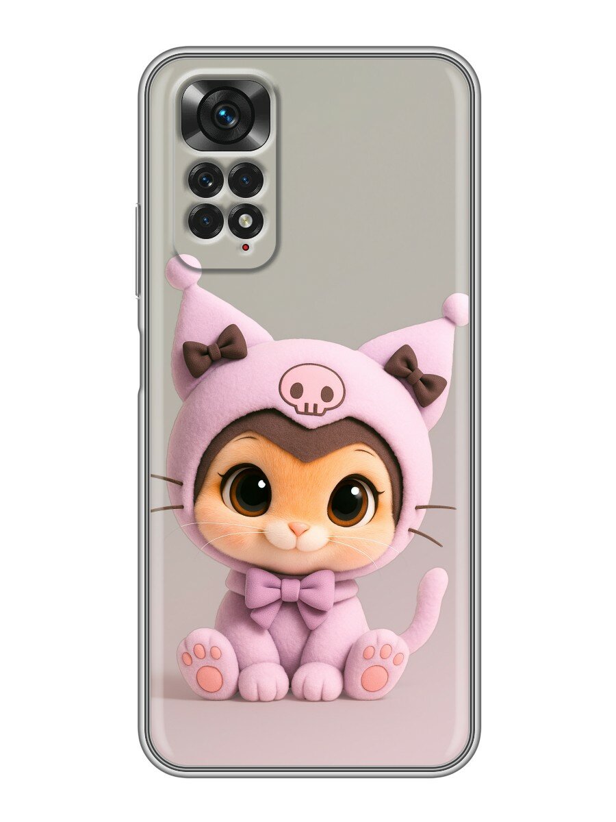 Чехол для Xiaomi Redmi Note 11, Xiaomi Redmi Note 11S с принтом для девочек (Сяоми Редми Нот 11, Сяоми Редми Нот 11с)
