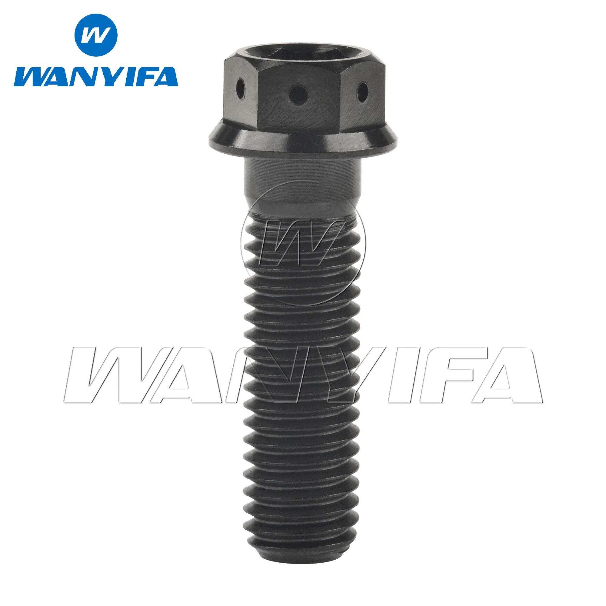 Wanyifa титановые болты M6/M8 для тормозных суппортов мотоцикла Black, M6x45mm