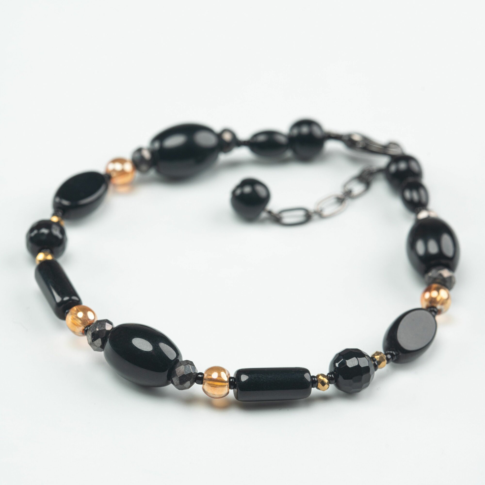 Браслет, кварц, агат