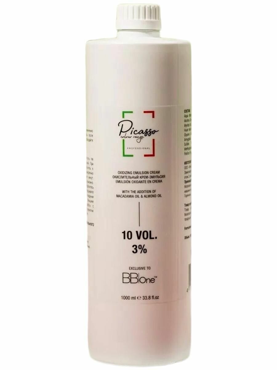 PICASSO Оксидант 3% (Для тонирования волос) 1000 мл
