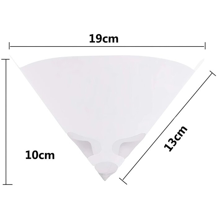 Фильтры для краски, конический, бумажный с сеткой, набор 30 шт.