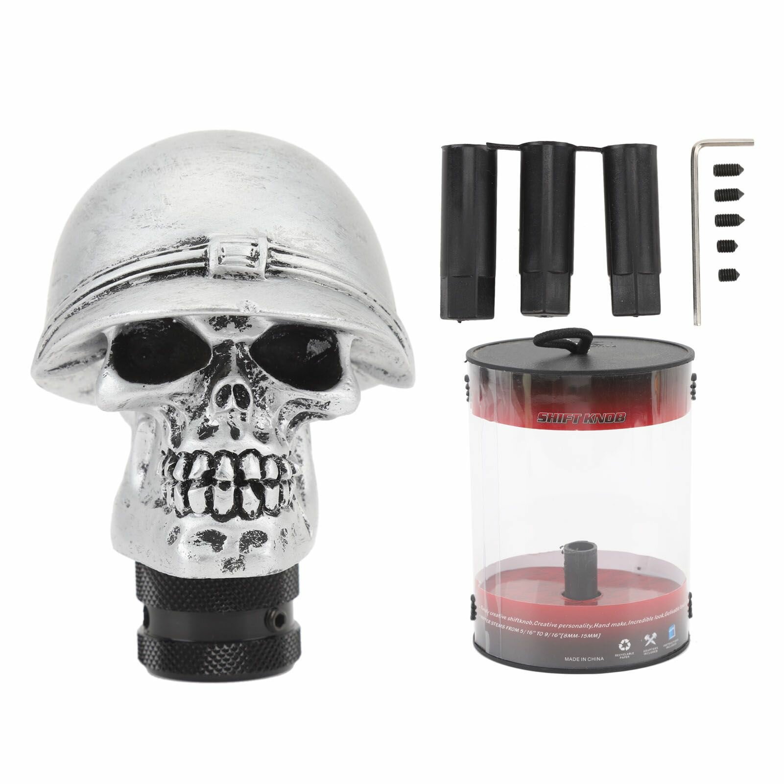 Череп-шляпа ручка КПП