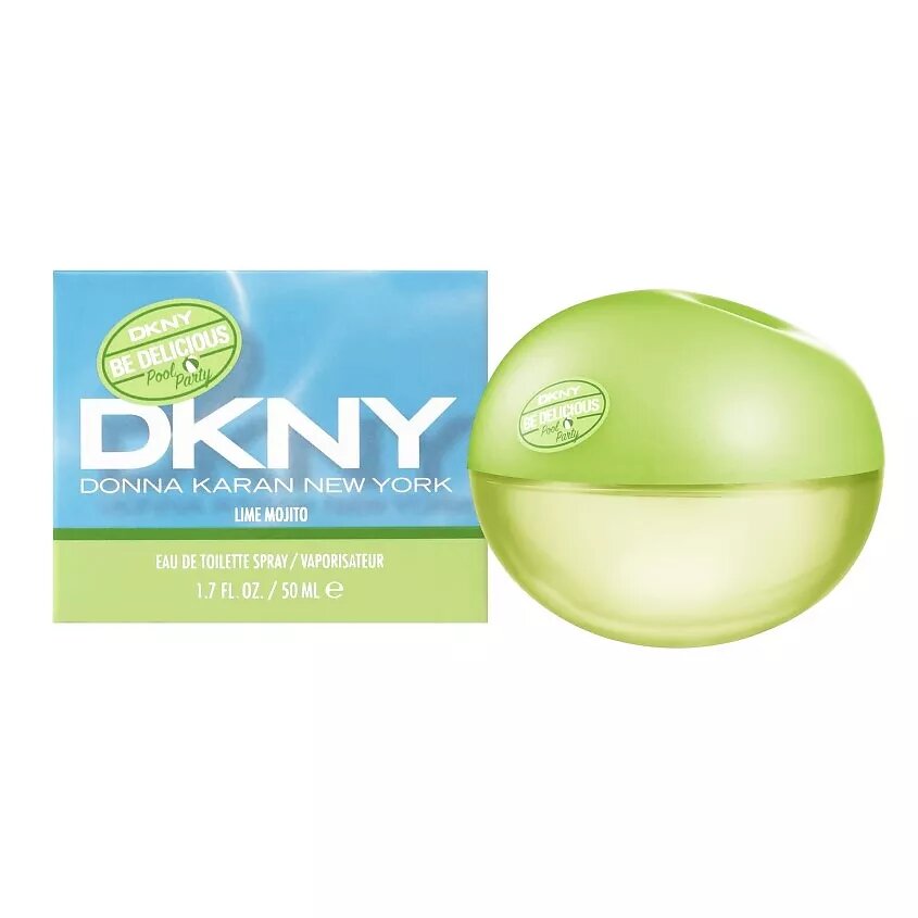 Туалетная вода DKNY "Be Delicious Pool Party Lime Mojito" Eau De Toilette, женская, 50 мл