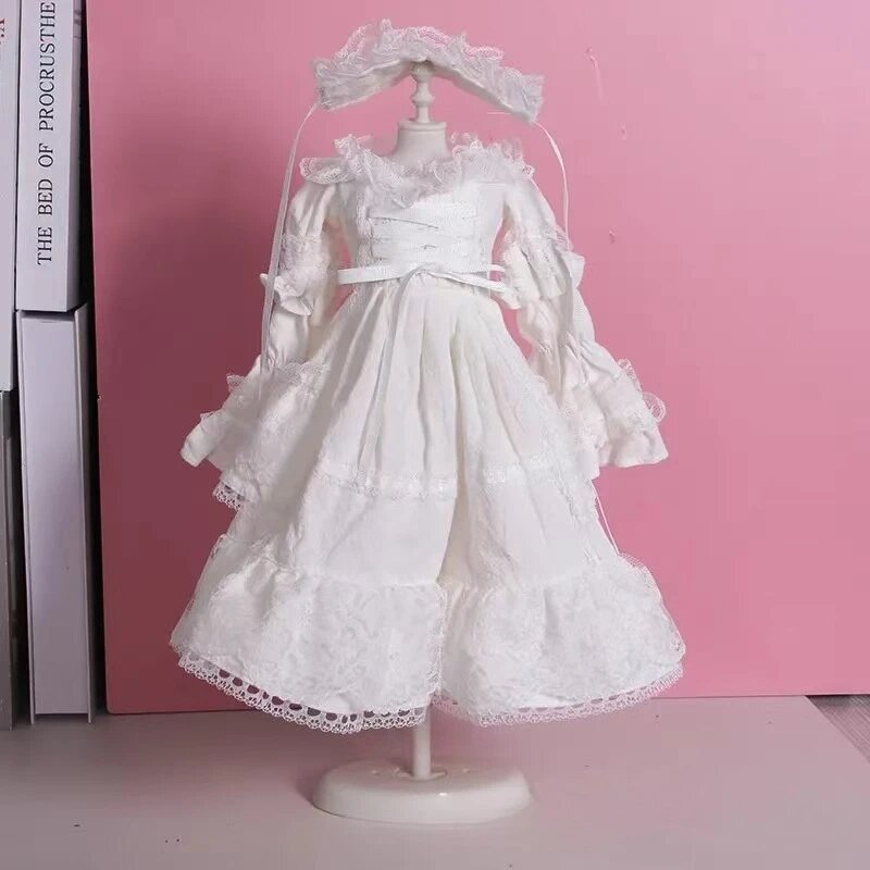 Кукольное платье 60 см для 1/3 BJD куклы Белый, White