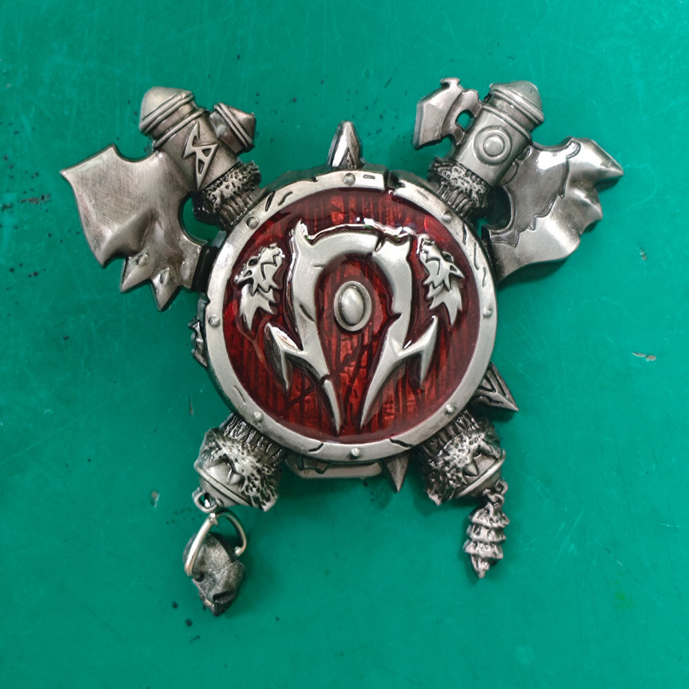 Пряжка для ремня с мир варкрафта бляха для ремня мужская 40 мм