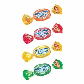 Карамель фрукты ягодки 1 кг.