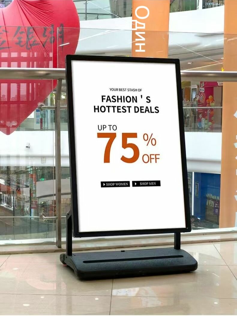 Штендер Рекламный Односторонний Рекламная Стойка Уличная