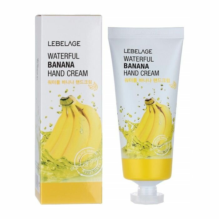 LEBELAGE - Крем для рук с экстрактом банана WATERFUL BANANA HAND CREAM