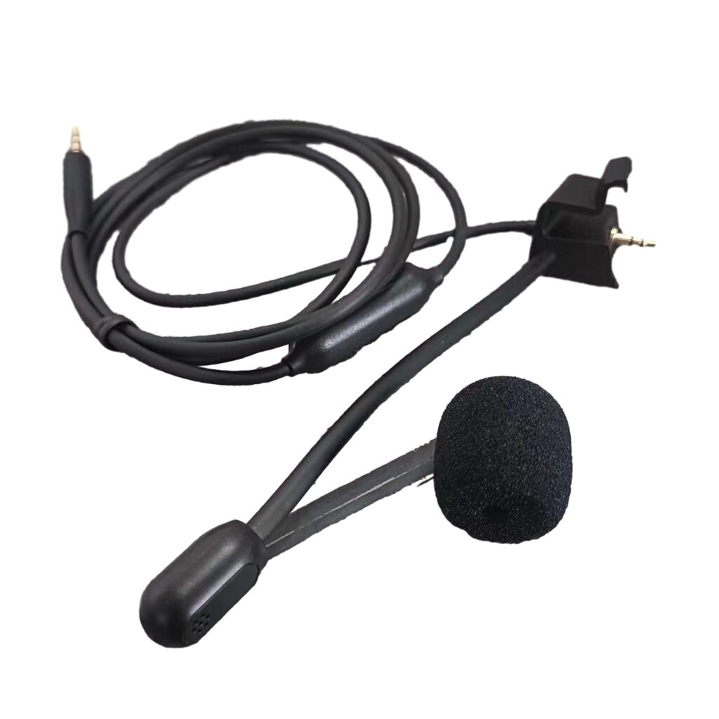 Кабель для Игровых Наушников с Микрофоном Boom для Гарнитуры QC45 ПВХ Провод 150 см