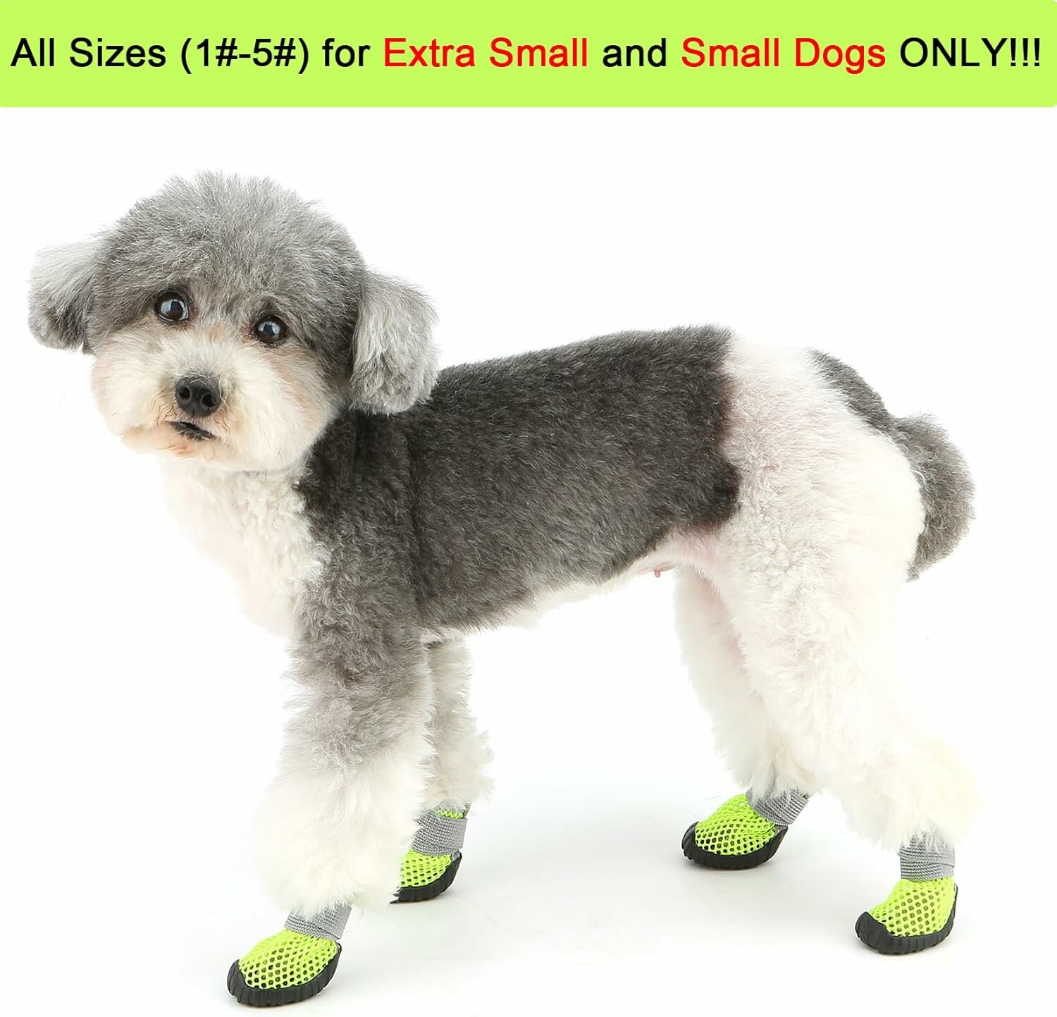 Дышащие сетчатые собачьи ботинки для маленьких собак летние щенки для горячих тротуар Анти скольжение резиновая подошва регулируемая лапа защищает для питомца собачья собака чихуахуа для ходьбы