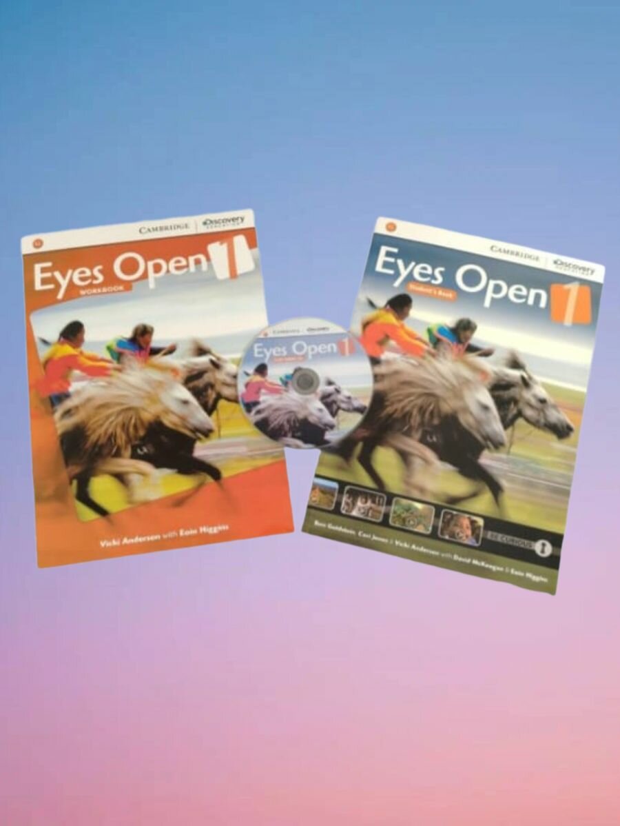 Eyes Open 1 Полный комплект (Studеnt's Вооk + Wоrkbооk + CD)