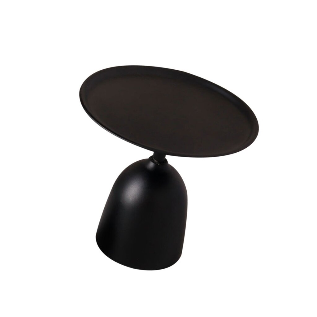 1:12 миниатюр из кованого железа геометрический журнальный столик круглый стол чайный столик- Короткий журнальный столик из кованого железа черного цвета