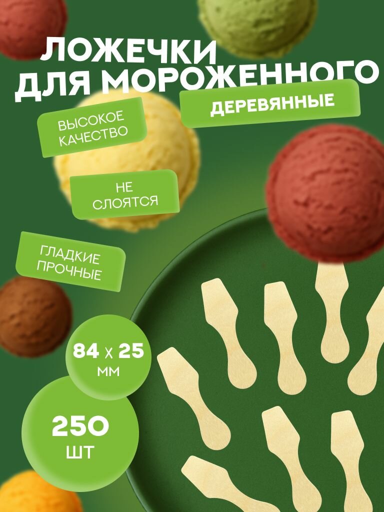 Ложка десертная 84 мм. 250 шт.