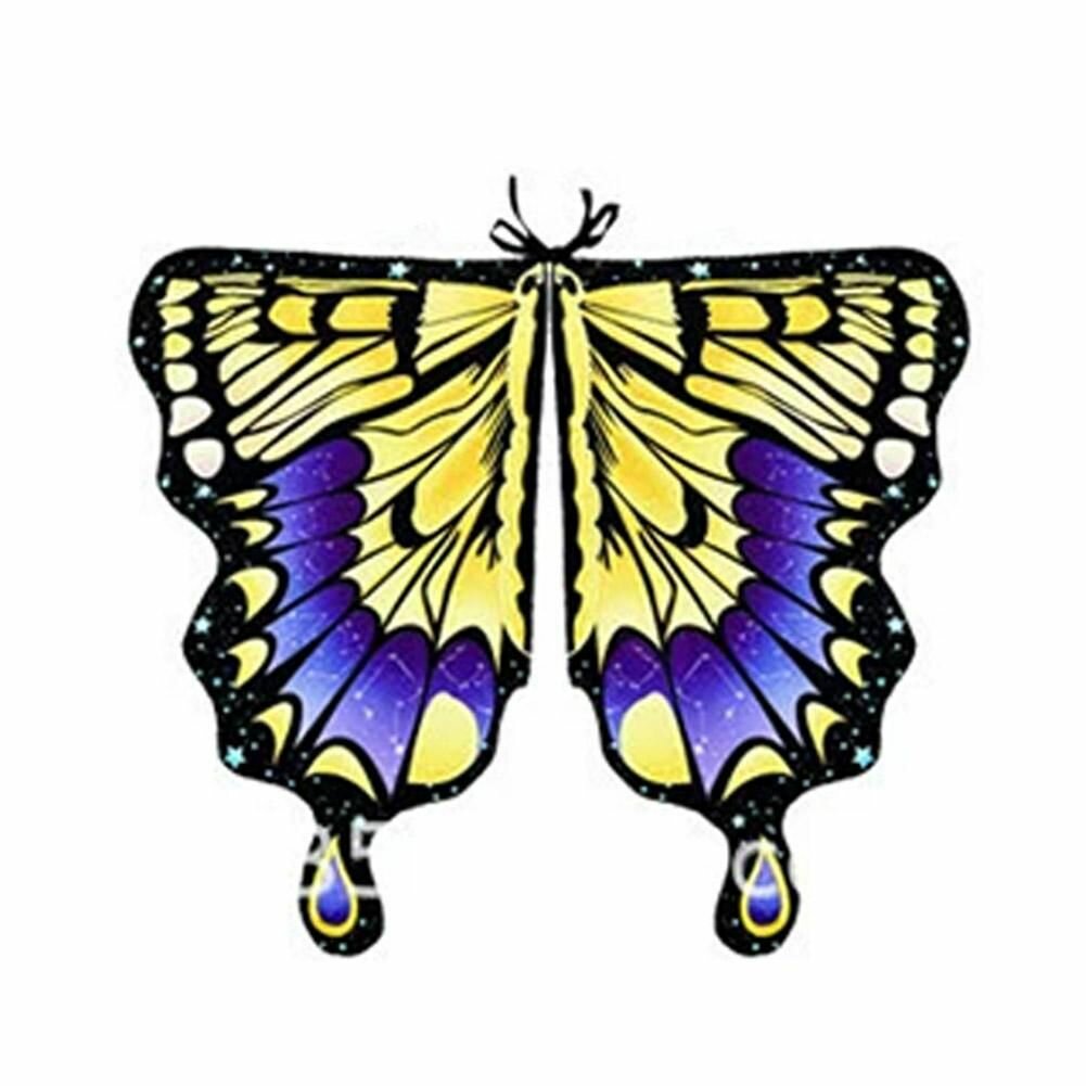 Крылья бабочки для девочек / костюм бабочки карнавальный,110cm