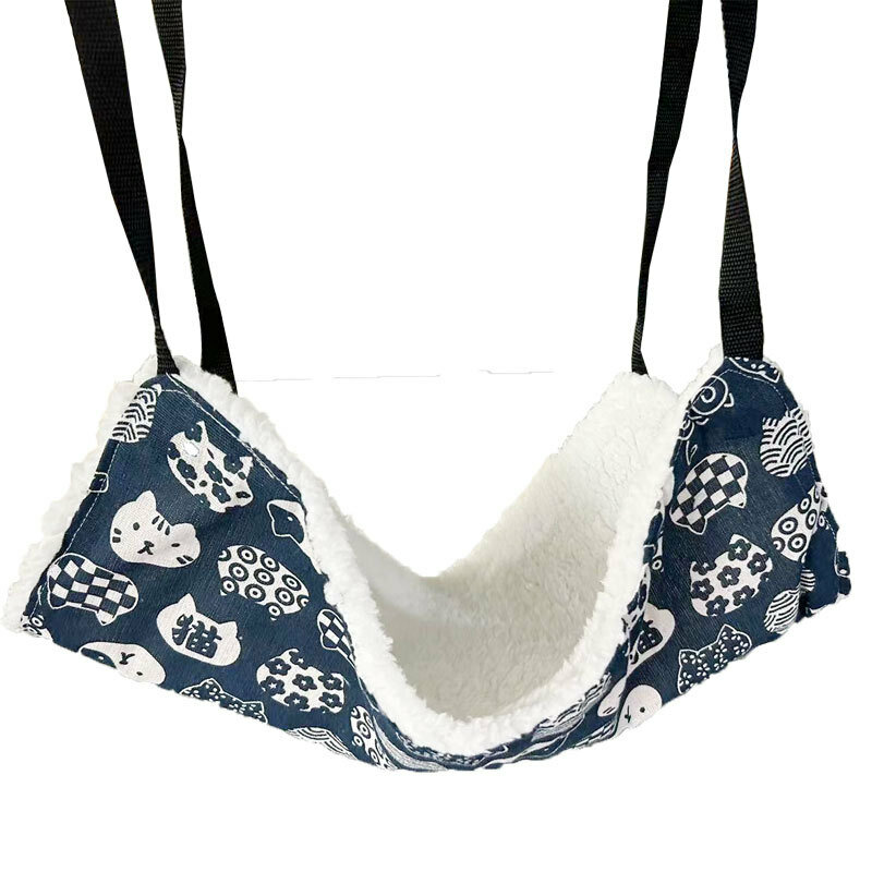 Гамак подвесной для кошек Клетка, 45 х 55 см, синий