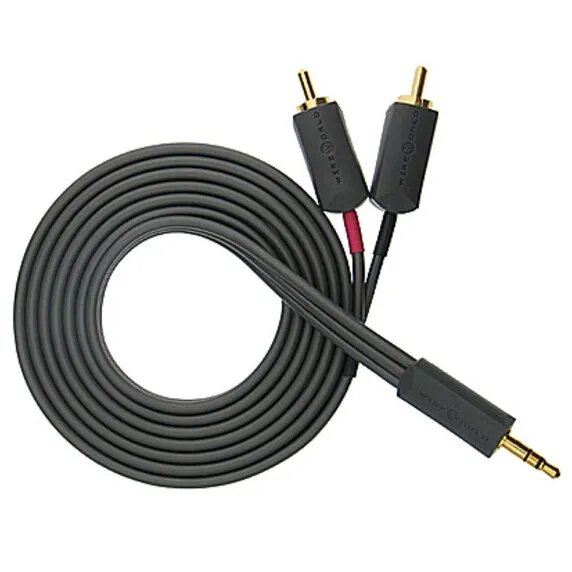 Кабель межблочный аудио Wire World i-World 3.5mm to 2 RCA 1.5m
