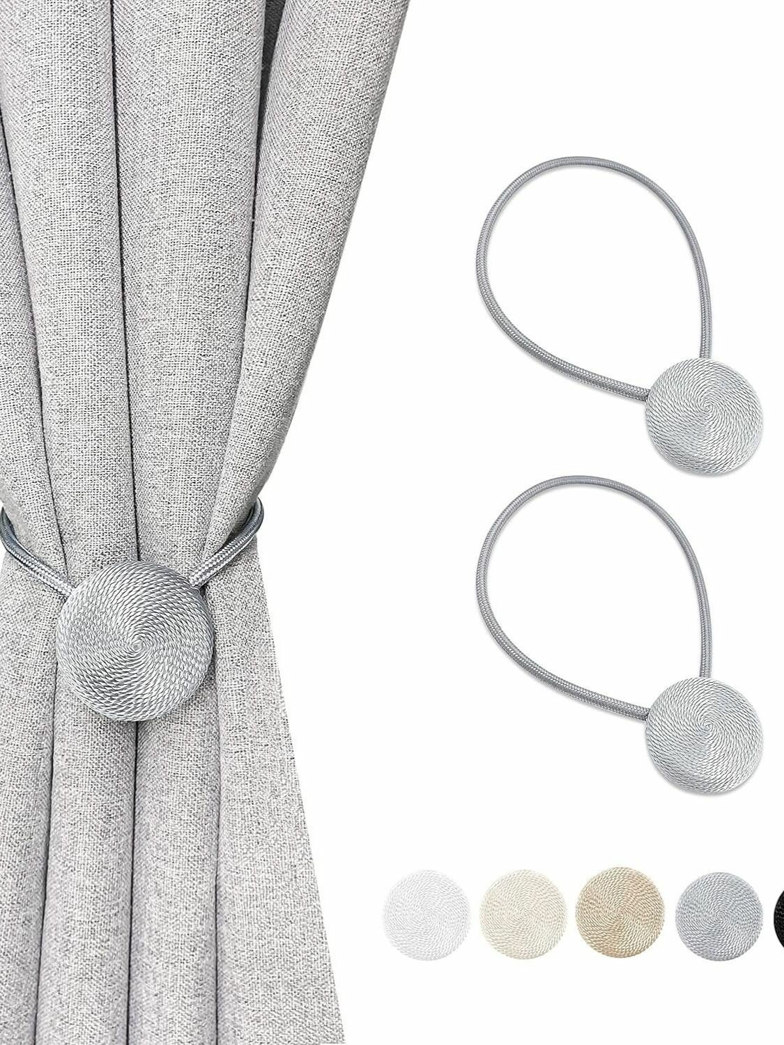 Подхваты для штор - зажимы для штор на магнитах, 2 шт.