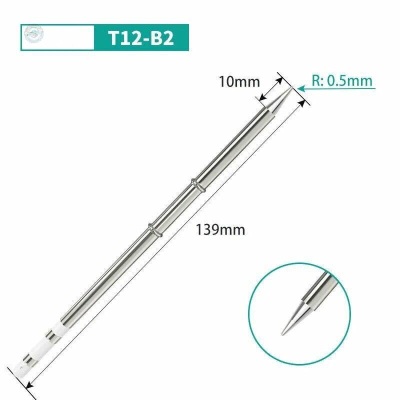 Паяльное жало T12-D24, T12-K, T12-J02, T12-KU и другие насадки для Hakko FX-951, универсальный набор для ремонта электроники, точечной пайки и мобильных плат