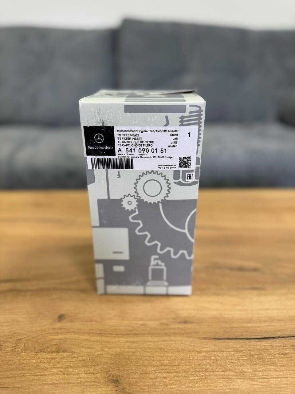 MERCEDES. Фильтр топливный КАМАЗ-5490 MERCEDES Actros, Axor 2 OE арт. A5410900151