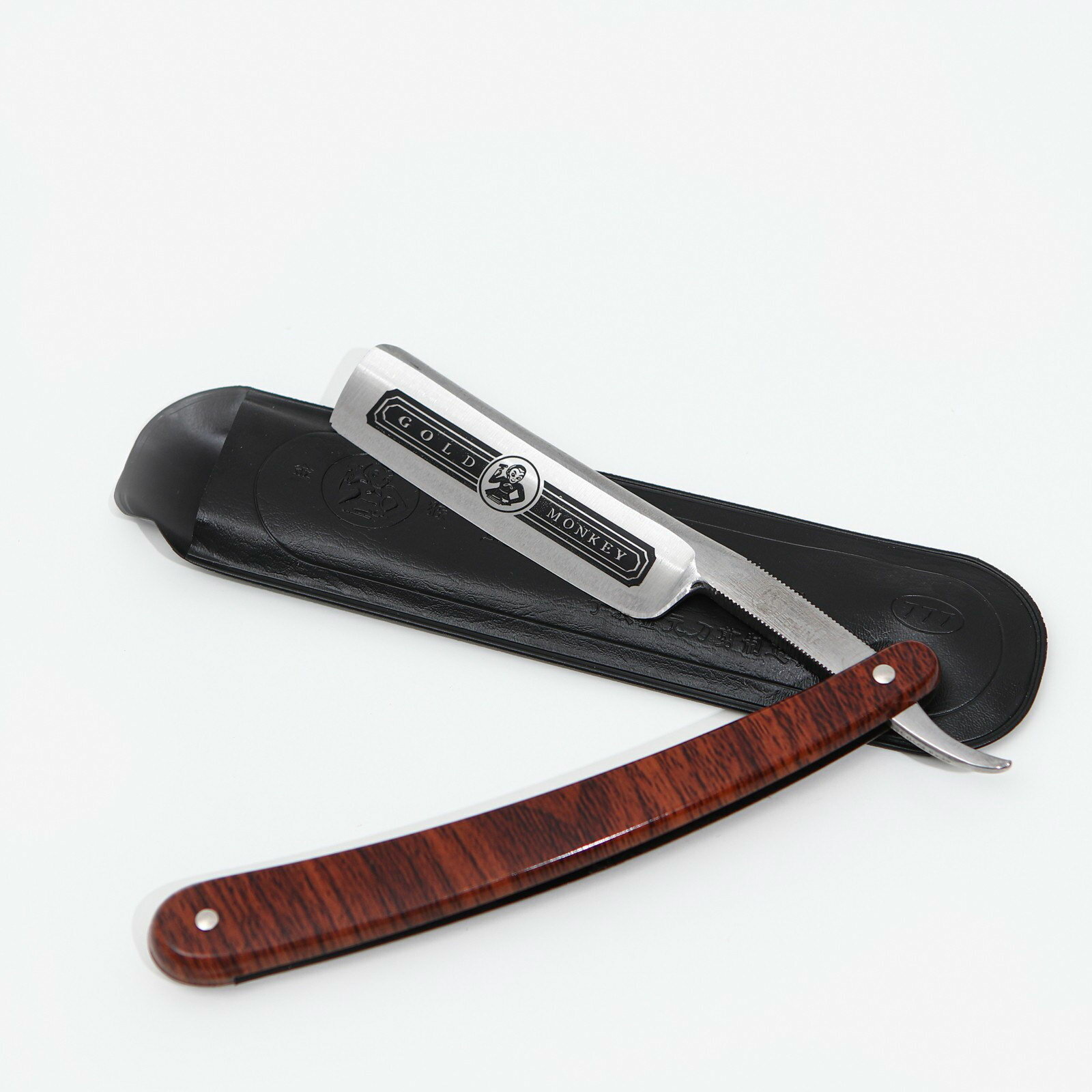 Опасная бритва для традиционного бритья, материал ручки: пластик