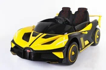 Электромобиль Bugatti sport, полный привод, EVA, пульт