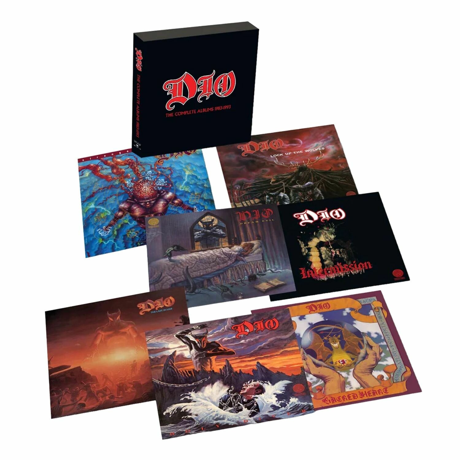Виниловая пластинка Dio - The Complete Albums 1983-1993, 9 x Vinyl, LP, Album, Box Set, Compilation, Limited Edition