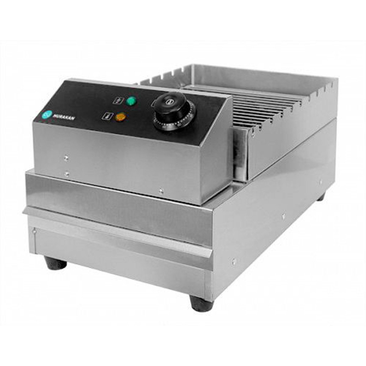 Гриль лавовый HURAKAN HKN-140. 3.25 кВт, нержавеющая сталь, возможность приготовления без масла