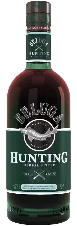Ликер "Белуга Хантинг" Травяной Биттер, 0.5 л
