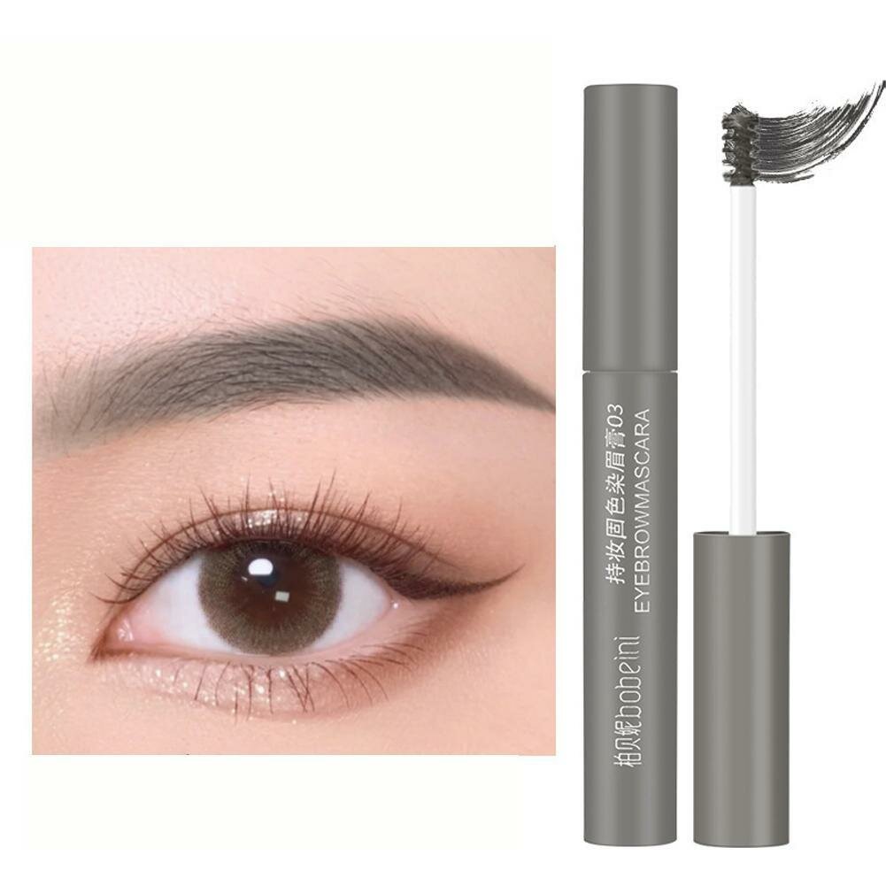 Черно-коричневая краска для татуажа бровей