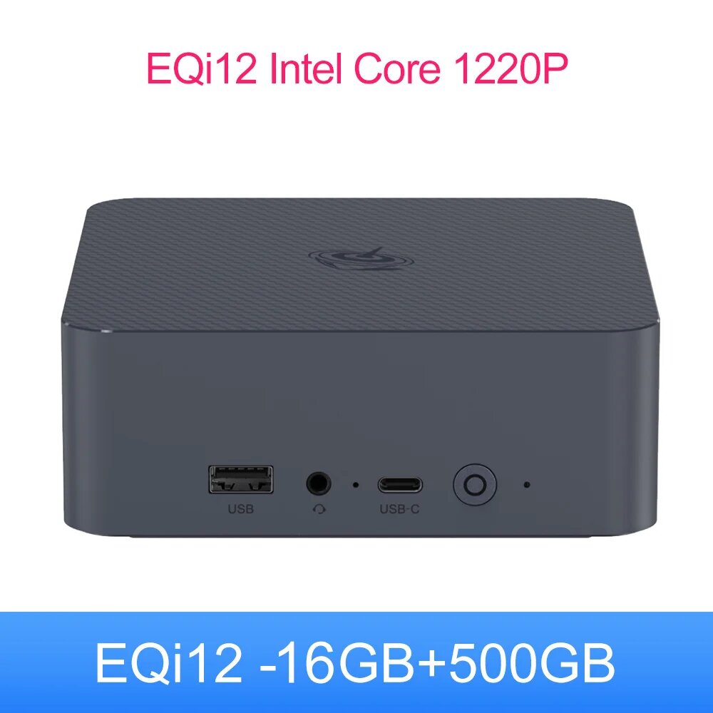 Мини-ПК Beelink EQi12 Intel Core i5 1235U 16/32ГБ 500ГБ SSD 4К 1220P