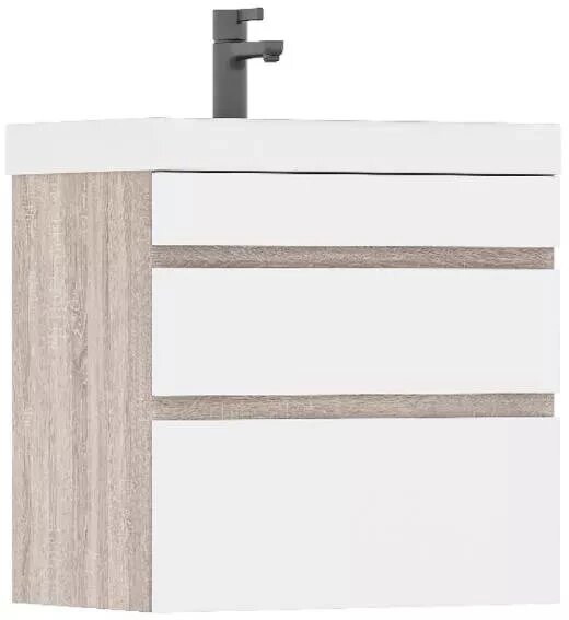 Тумба-умывальник подвесная volna conty 80.2y tpcnt80.2y-01 2ящика lake 80 800х540х400мм