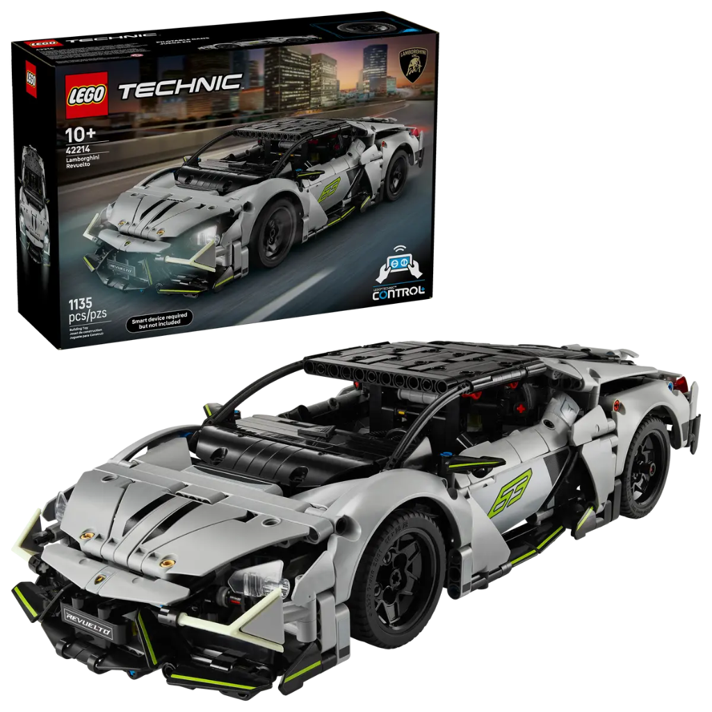 Конструктор LEGO Technic 42214 Автомобиль Lamborghini Revuelto, 1135 дет.