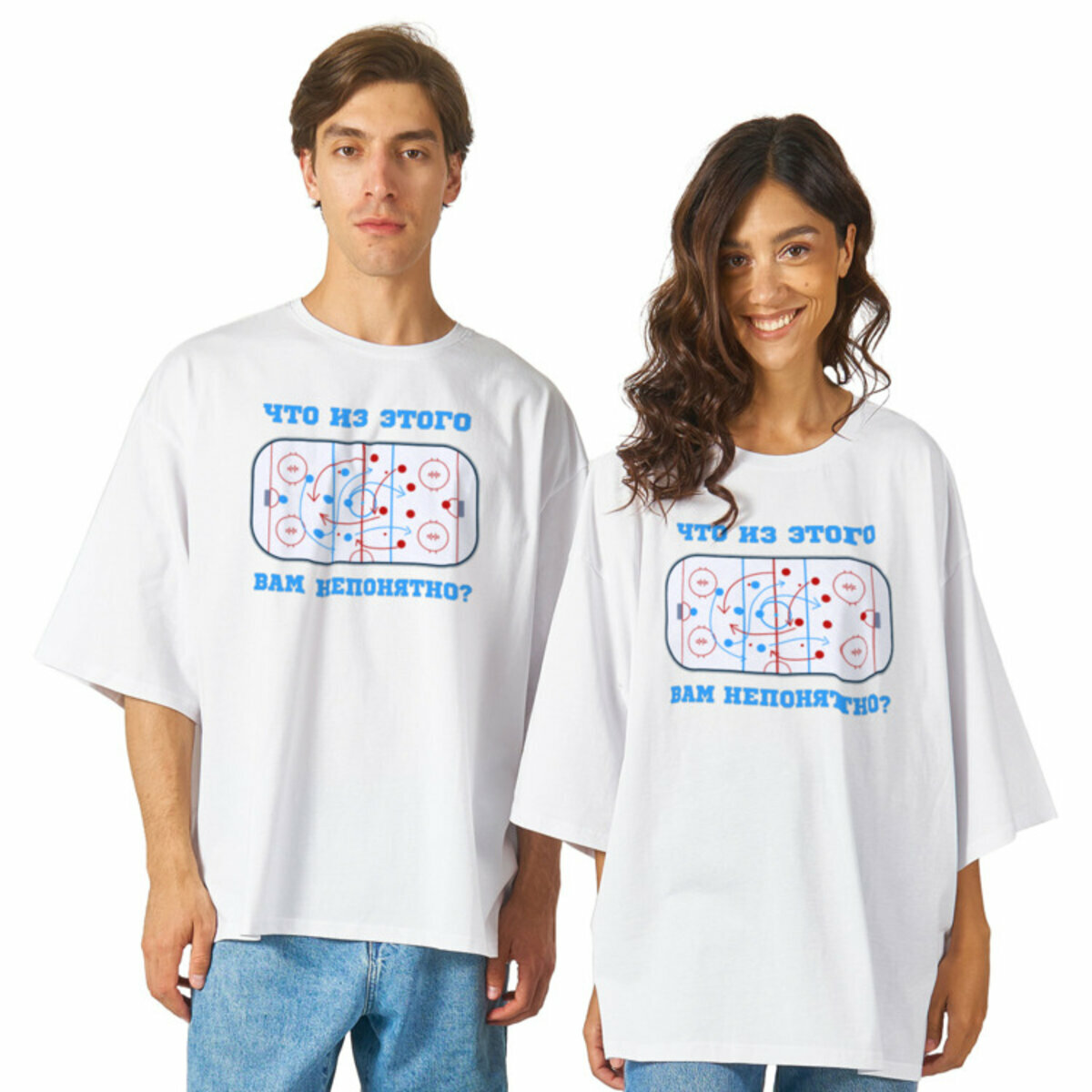 Футболка спортивная Оверсайз