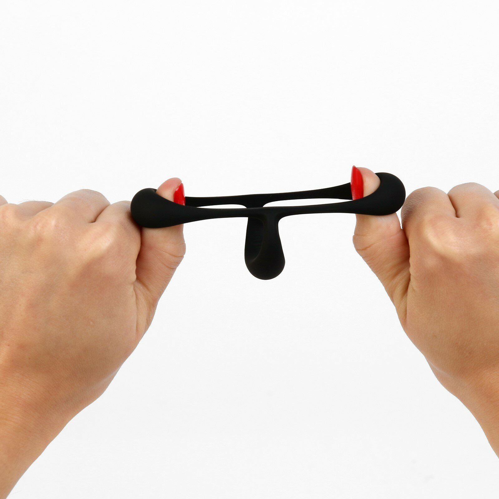 Эрекционное кольцо без вибрации, Soft силикон, D= 32 мм, черный