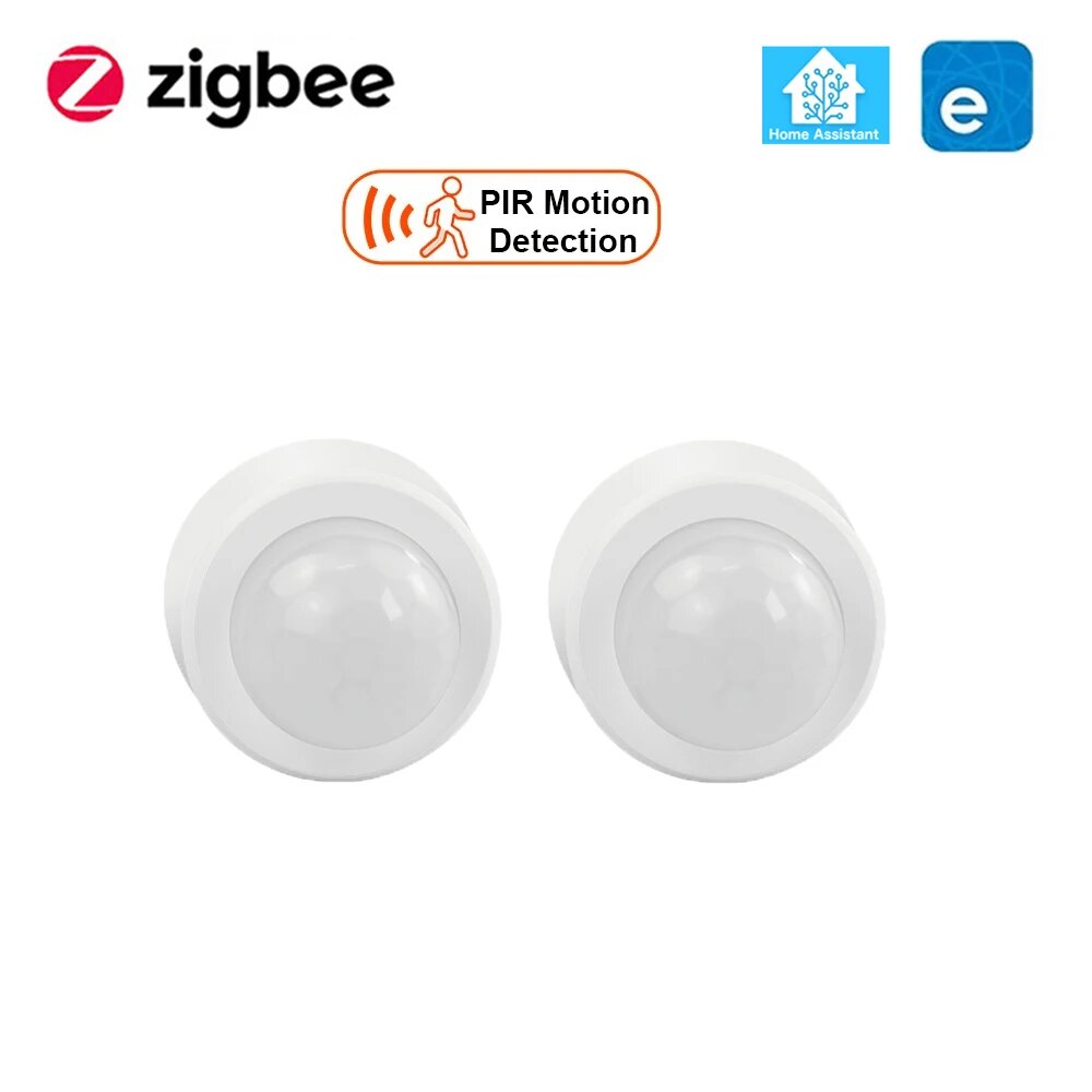 Zigbee беспроводной инфракрасный датчик движения для умного дома ZigBee 2PCS