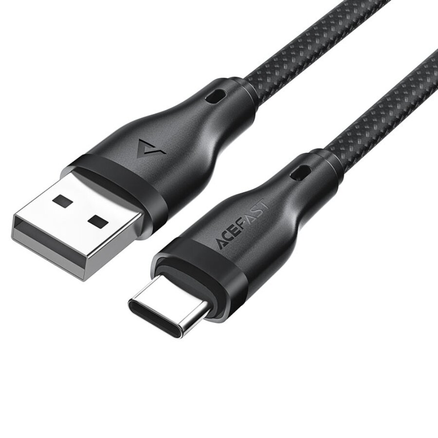 ACEFAST Acewire Pro C8-04 - кабель быстрой зарядки USB-A to USB-C (черный)