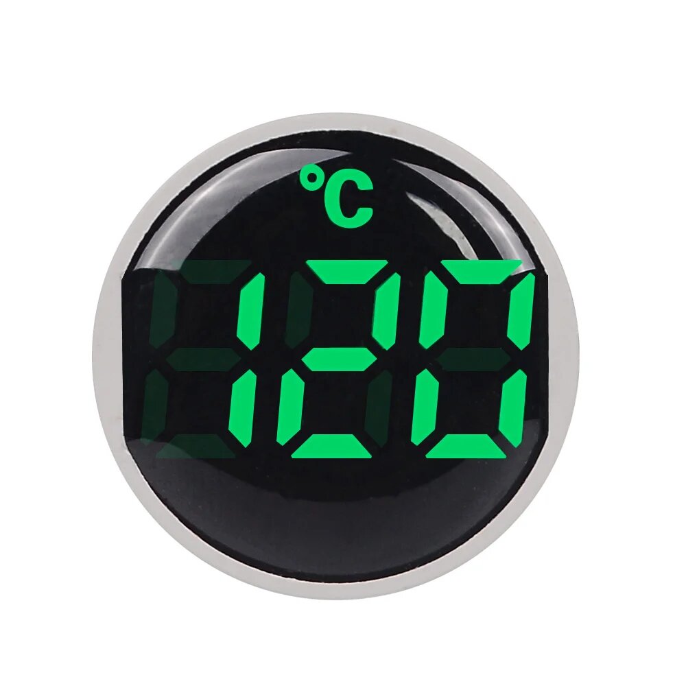 Цифровой термометр SINOTIMER 22 мм, Green
