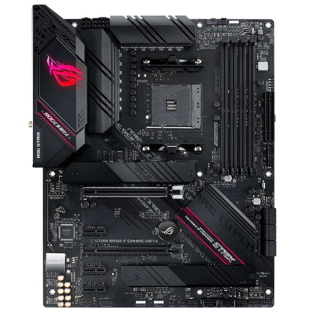 Материнская плата ASUS ROG STRIX B550-F GAMING WIFI II AM4 ATX 4xDDR4 2xPCIEx16 3xPCIEx1 2xM.2 HDMI DP уц-2 2.5GLAN WIFI 6E(453314)