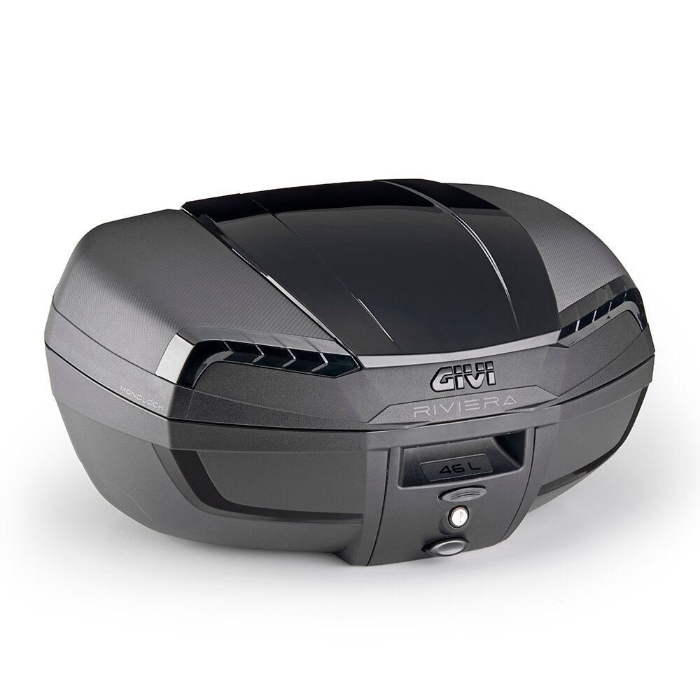Кофр верхний GIVI E46NB TRIPLE BLACK VERSION 46л Monolock