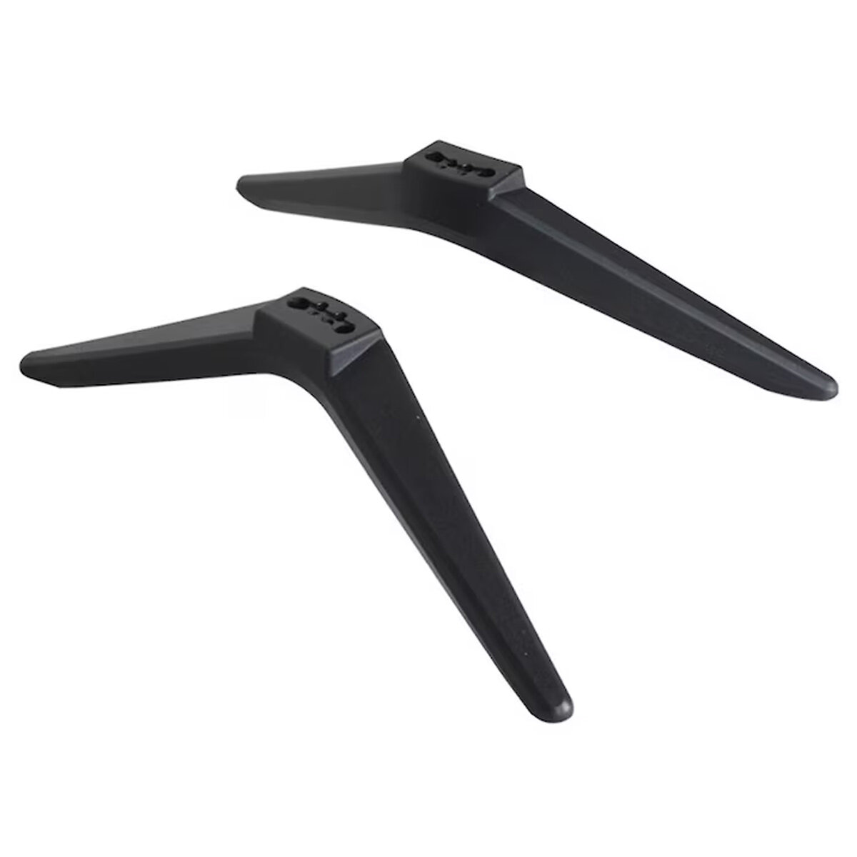 Комплект из 2 ножек подставки под телевизор, черный, АБС-пластик, для телевизоров 28–65 дюймов