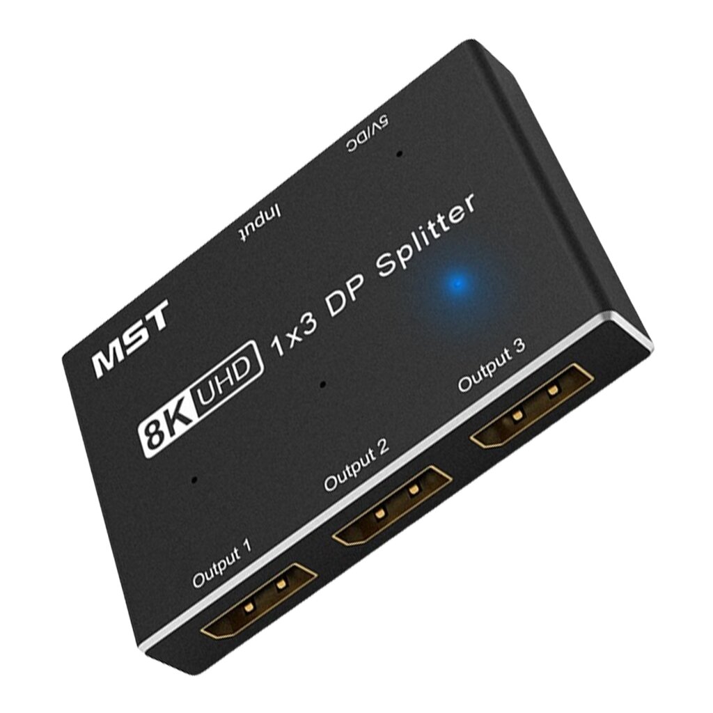 8K HDTV Splitter Switcher Направленный Выход 1 в 3 Выхода с Несколькими Потоками для хоста ПК