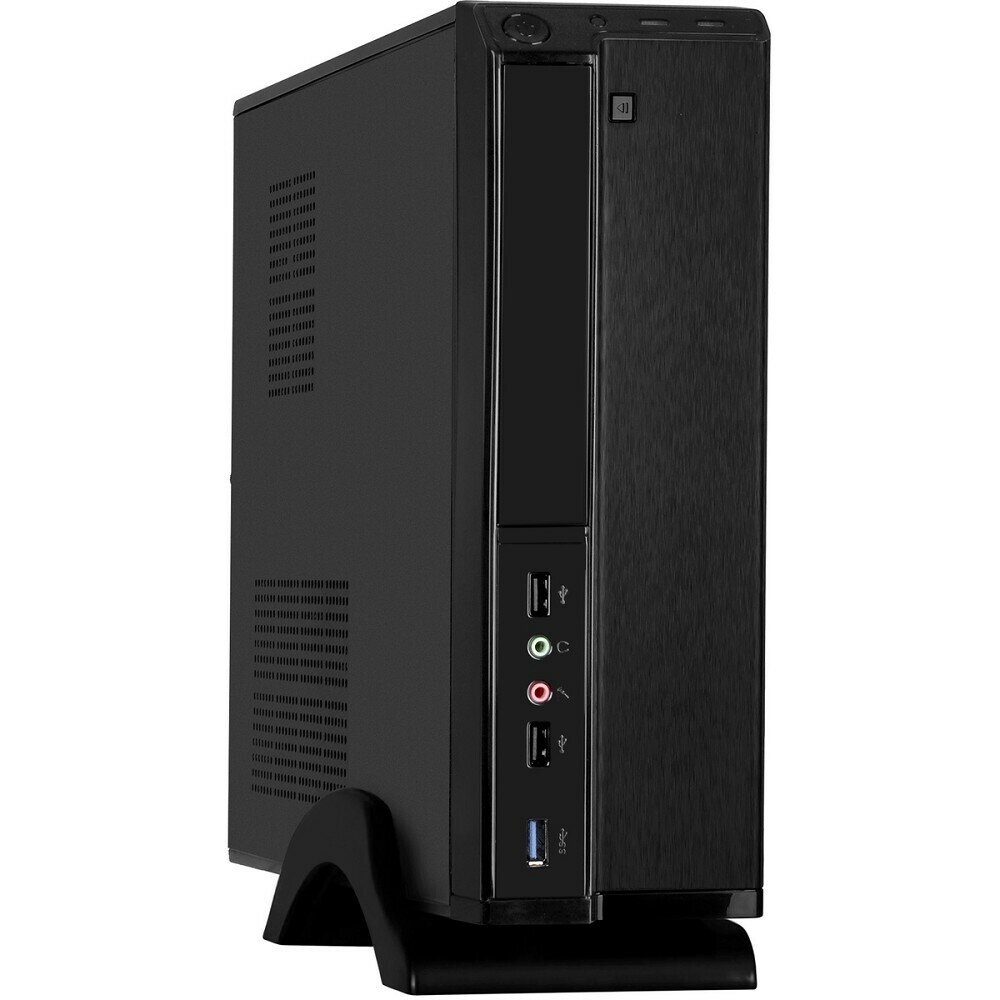 Exegate EX288780RUS Корпус Desktop ExeGate MI-207U-M300 mini-ITX-mATX, БП M300 с вент. 8см, 2*USB+1*USB3.0, аудио, черный