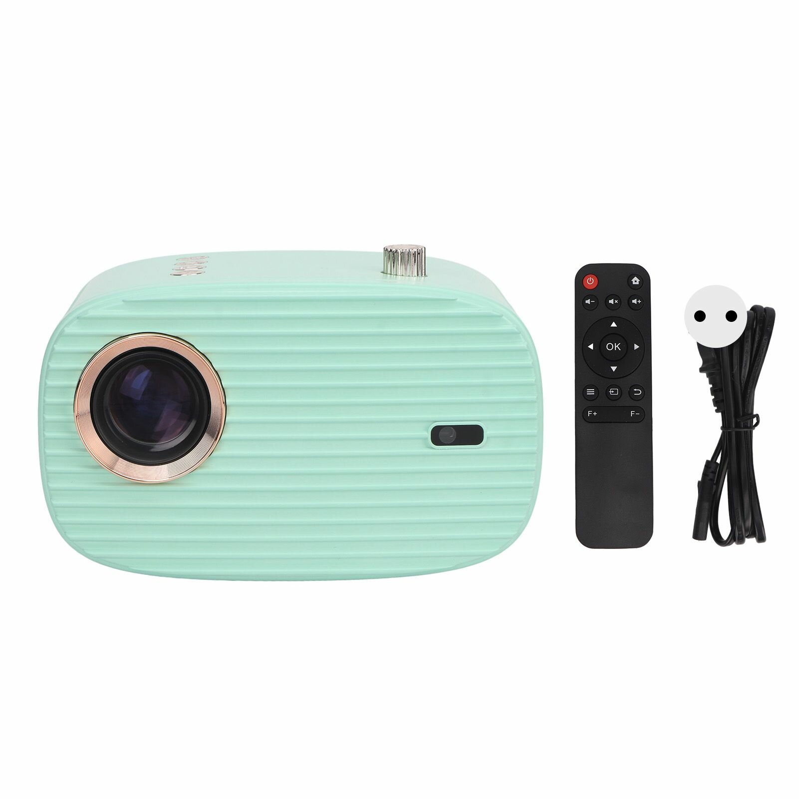 WiFi мини-проектор HD 1080P, многопортовый, для дома/улицы, EU вилка