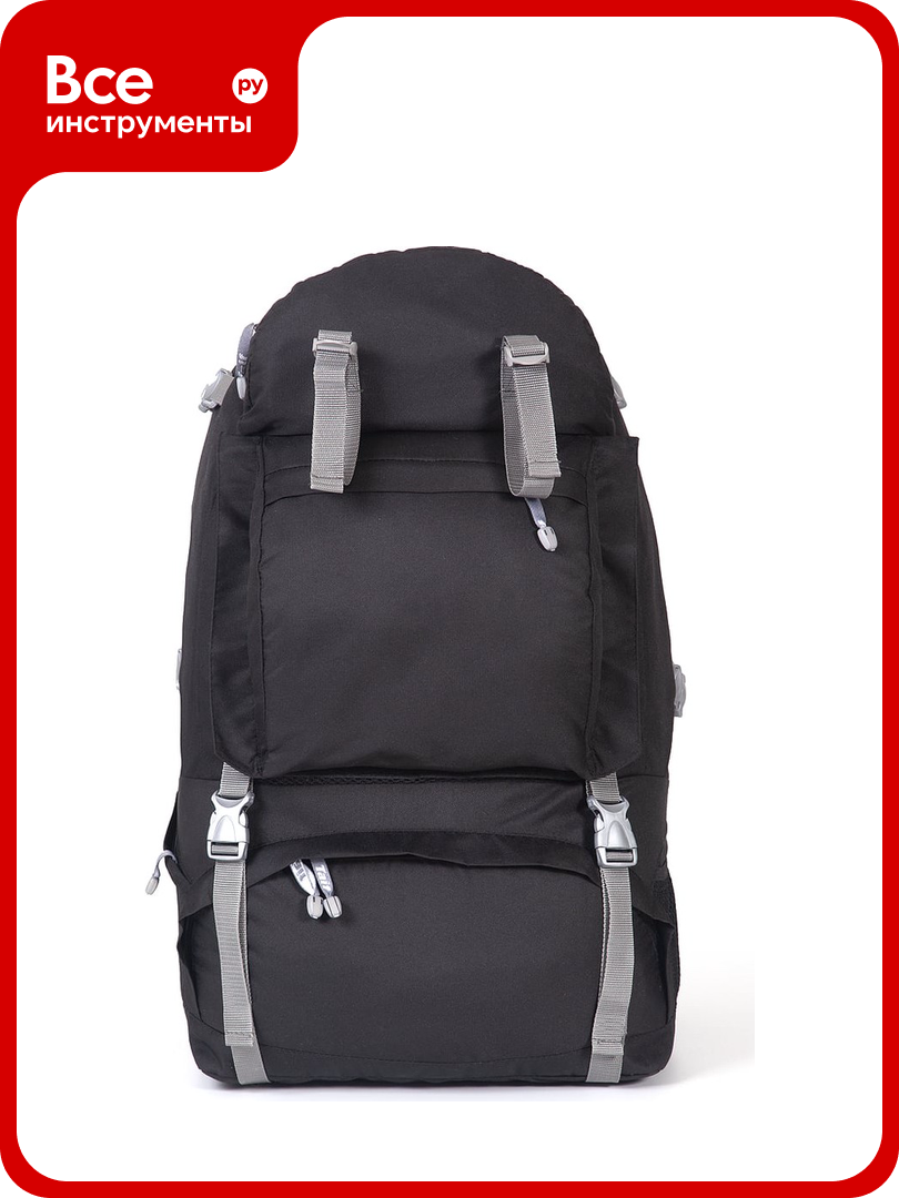 Рюкзак TAIFHUNTER кайтур 5 ПУ-0015-65и из Оксфорд, с вентиляцией спины и лямок, с боковыми карманами и поясным ремнем