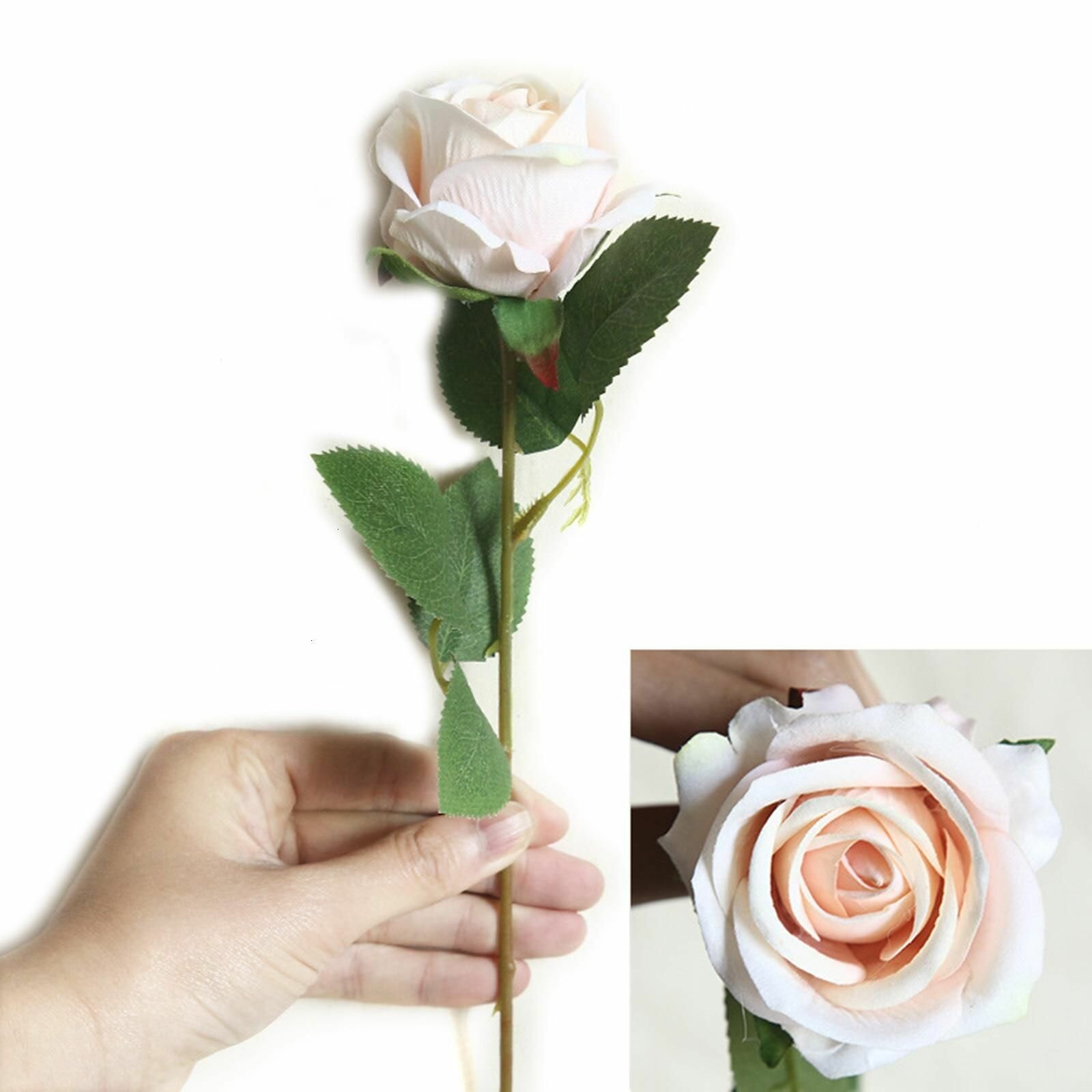 1 упаковка из 12 палочек, имитирующих трехлистные цветы глицинии-желтые