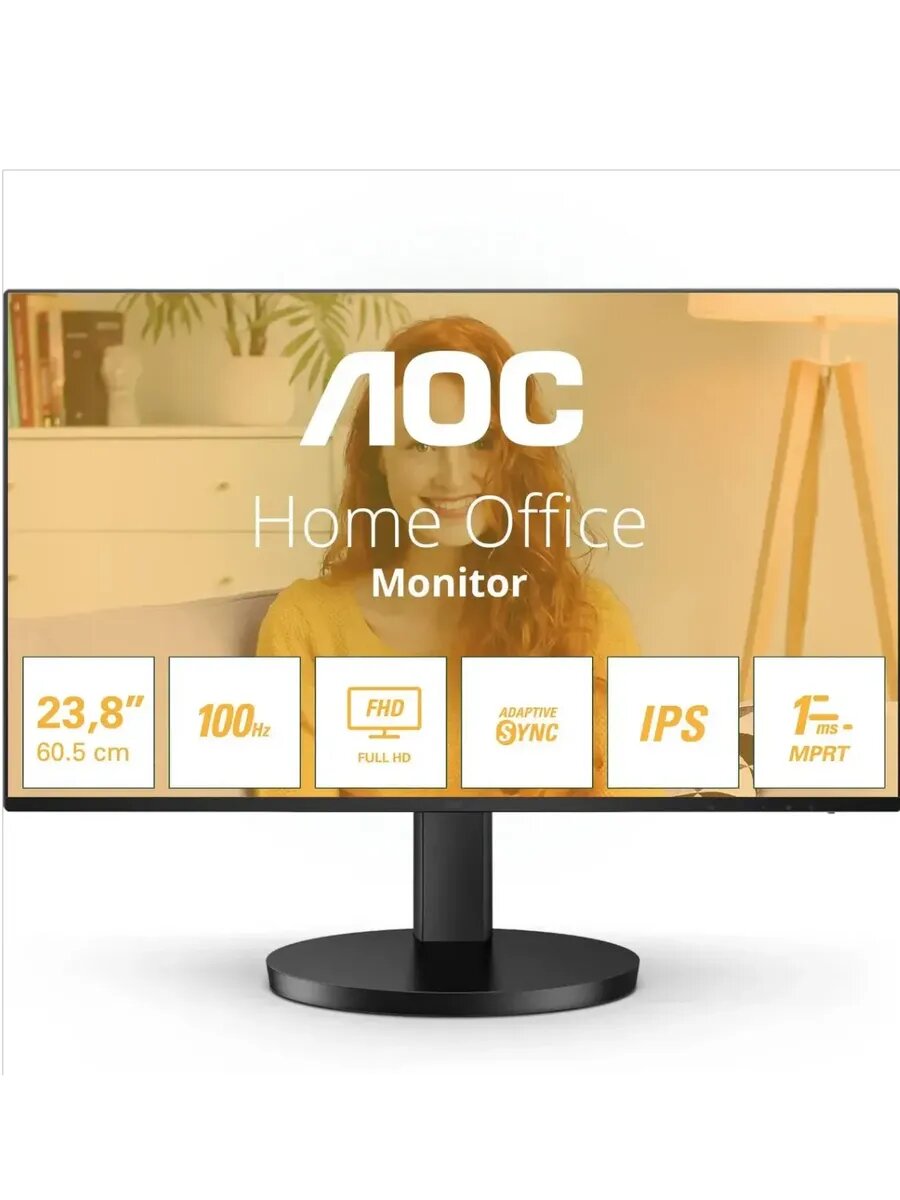 Монитор LCD 27" 27B3HA2 Black 1920x1080, 100 Гц