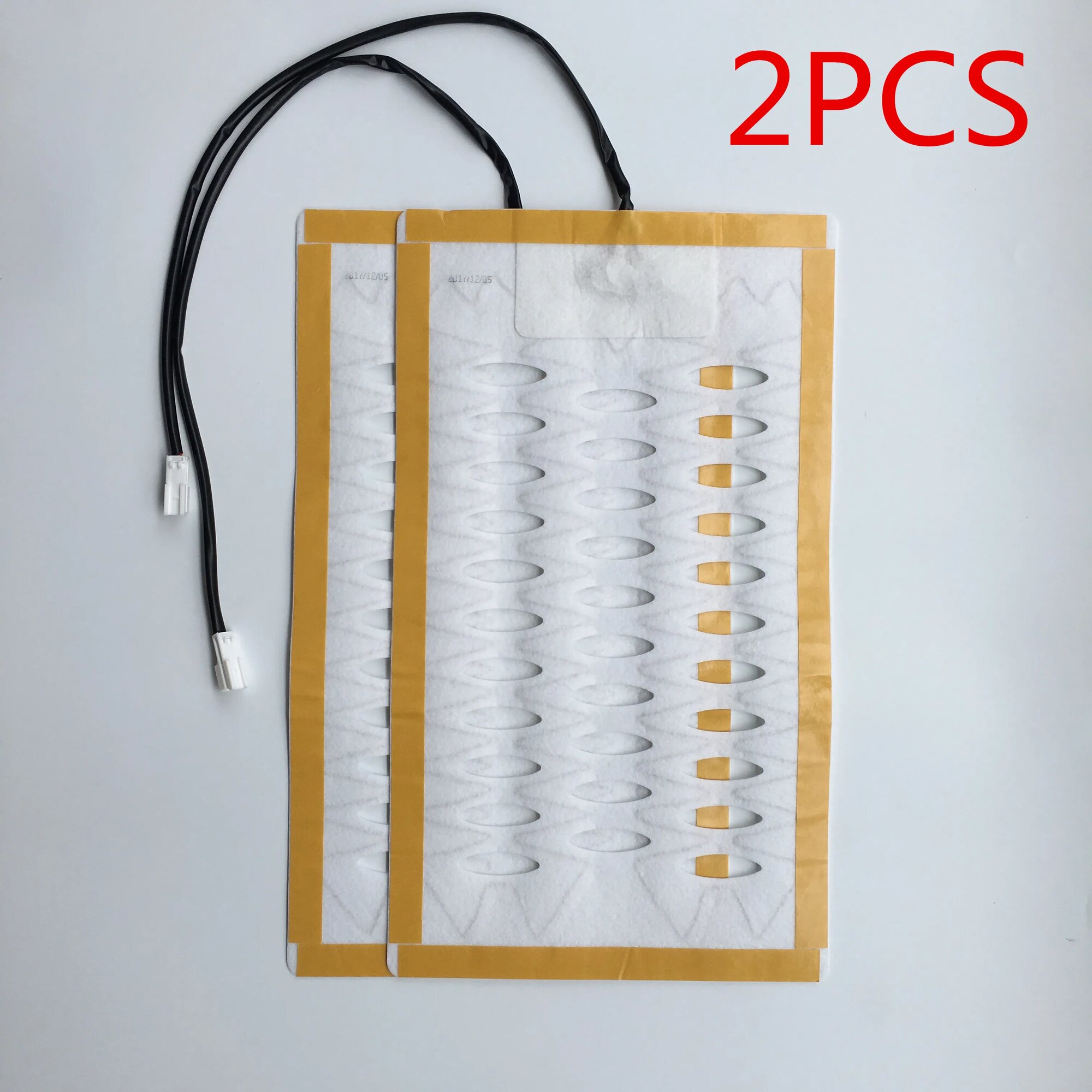 2 шт./компл, 12 В, универсальная грелка для автомобильных сидений, автомобильные чехлы для сидений с подогревом, коврик из сплава, проволока с подогревом, авто зимний обогреватель, коврик 2PCS