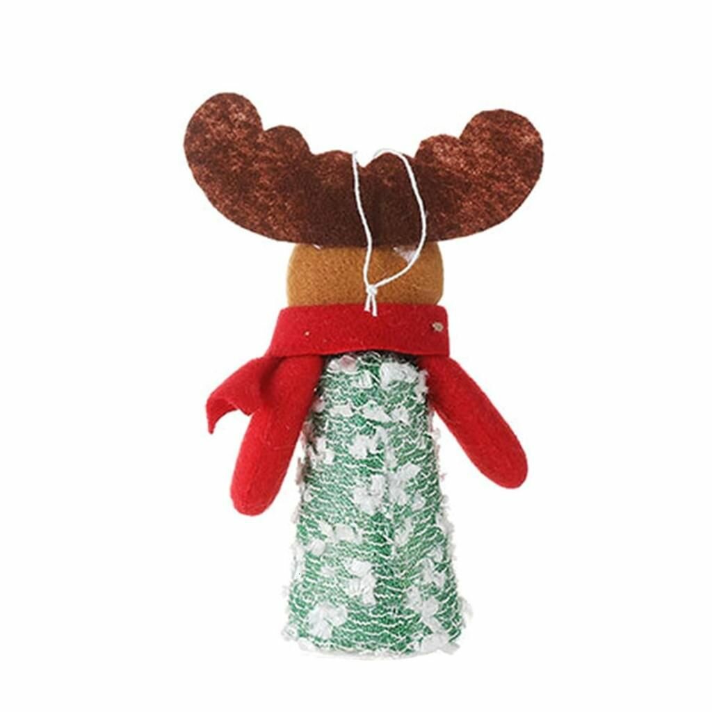 Рождественское светящееся кукольное украшение для окна-Олень