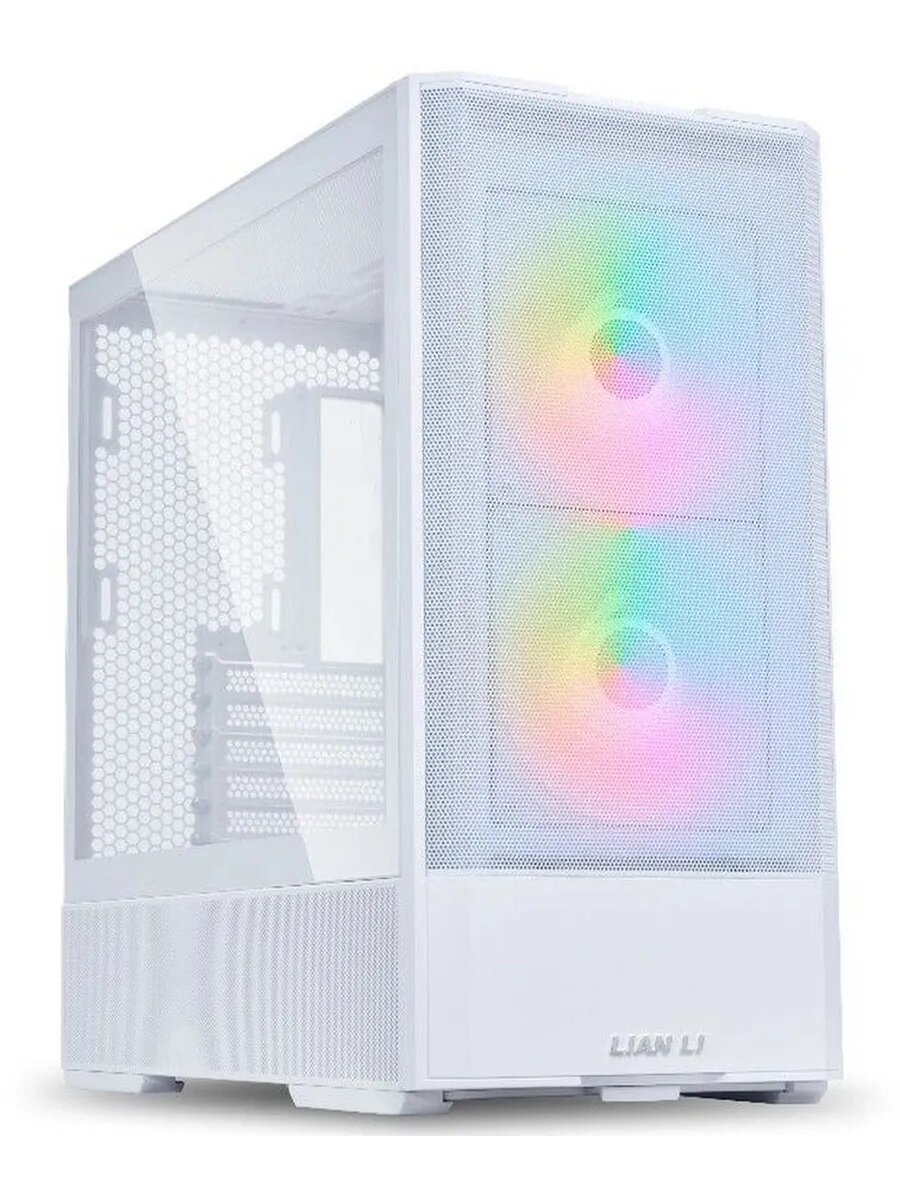 Корпус Lancool 207 белый без БП ATX 4x120mm 2x140mm